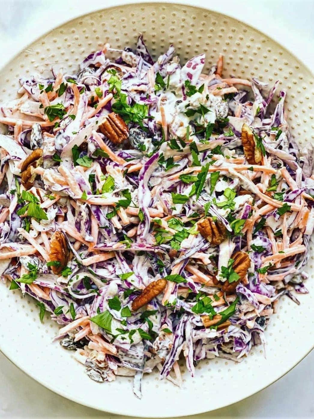 Winter Coleslaw Recipe - Simplify Recipe